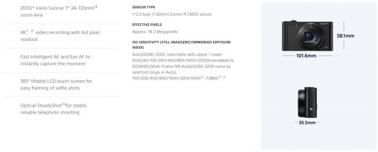 Sony W800 Announced - Sony Addict