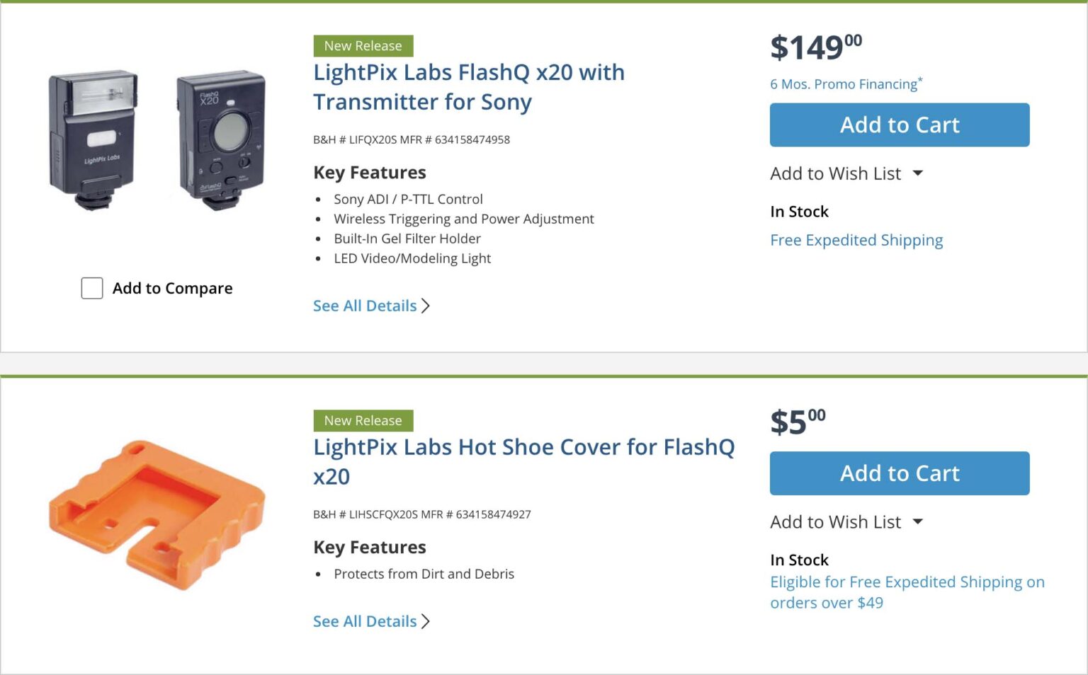 New Compact LightPix Lab FlashQ x20 For Sony Cameras - Sony Addict